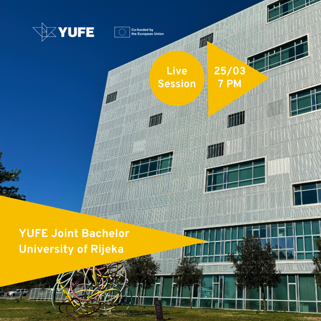 Discover the YUFE Joint Bachelor: Join our Live Info Sessions! - YUFE